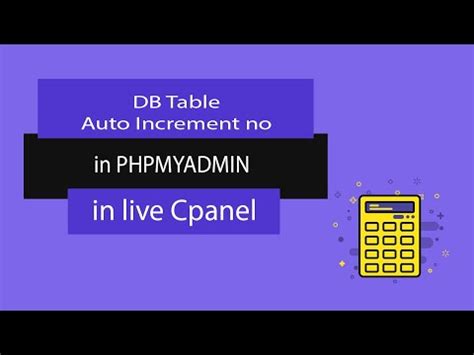 MENGENAL AUTO INCREMENT PADA DATABASE MYSQL APA ITU AUTO INCREMENT PADA TABLE BASIS DATA MYSQL
