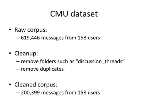 Ppt Enron Email Datasets Powerpoint Presentation Free Download Id1957347
