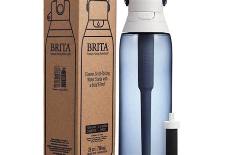브리타 [해외] Brita 정수 물병 물통 텀블러 백패킹 휴대용 정수기 26oz 768ml 위시버킷