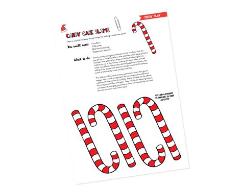Candy Cane Slime Download Teachertalk