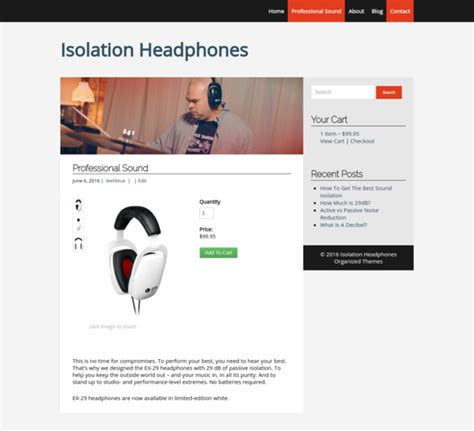 Minimal Ecommerce Themes For Wordpress Wordpress Shopping Cart