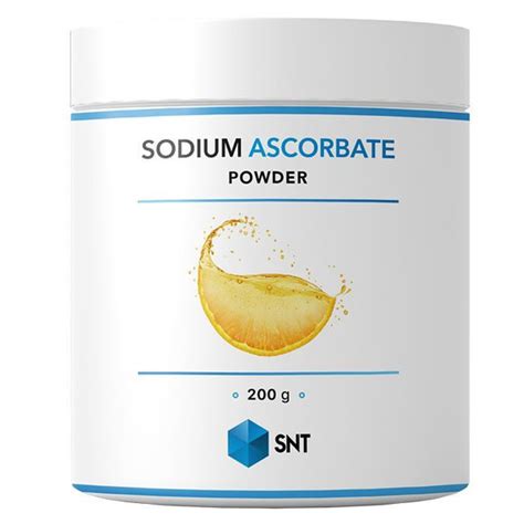 Snt Sodium Ascorbate Powder СОДИУМ АСКОРБАТ порошок Витамин С 200
