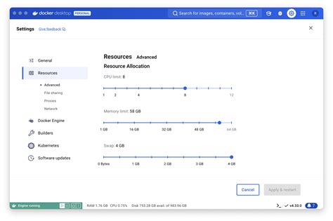 Increase Swap Memory In Docker Desktop DevOps Stack Exchange