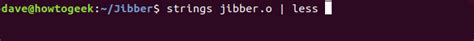 como usar o comando strings no linux mais geek