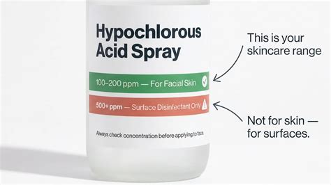 When To Use Hypochlorous Acid Spray In Your Skincare Routine
