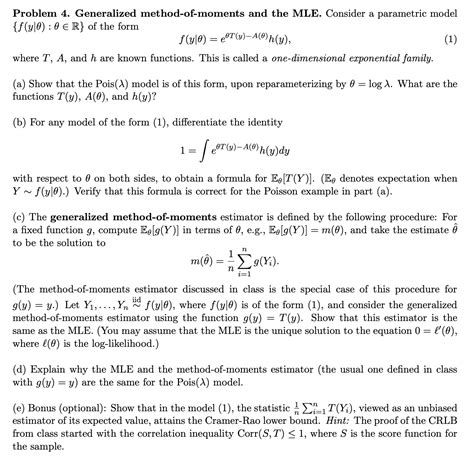 Solved Problem 4 ﻿generalized Method Of Moments And The
