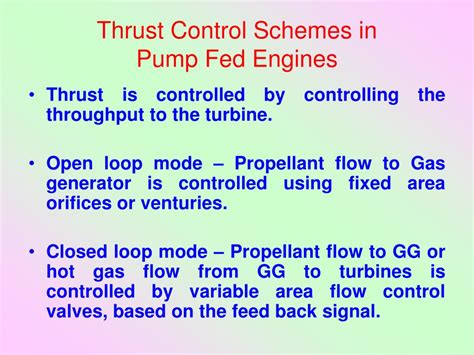 Ppt Liquid Propellant Rocket Engine Control Systems Powerpoint Presentation Id1302210