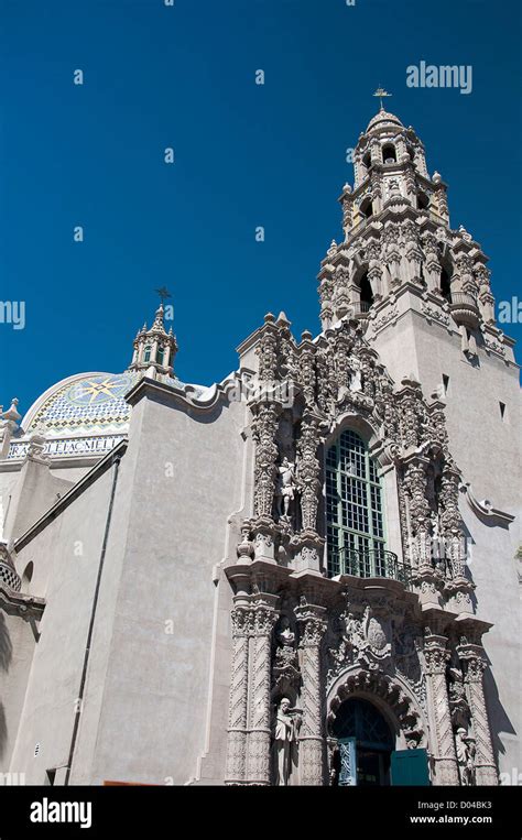 Spanish Architecture In Balboa Park San Diegocaliforniausa Stock