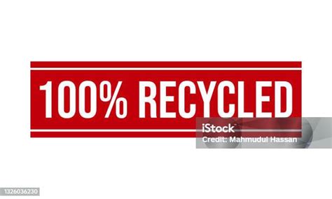 100 재활용 고무 스탬프 100 재활용 그런지 스탬프 씰 벡터 일러스트레이션 0명에 대한 스톡 벡터 아트 및 기타 이미지 0명 개념 개념과 주제 Istock