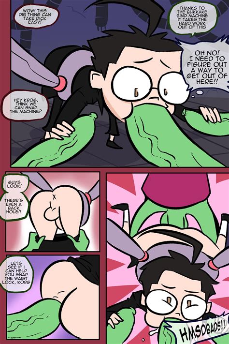 Post Comic Dib Membrane Invader Zim Zim
