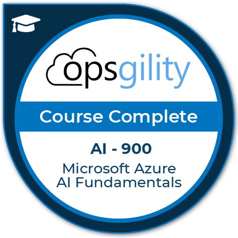 Ai 900 Microsoft Azure Ai Fundamentals Credly