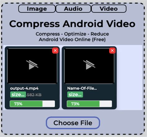 Compress Android Video Reduce Size Online Free