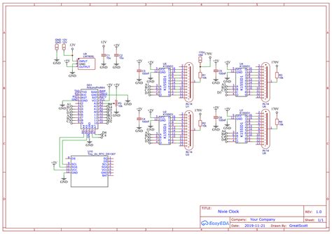 Make Your Own Retro Nixie Clock With An Rtc 7 Steps With Pictures Instructables