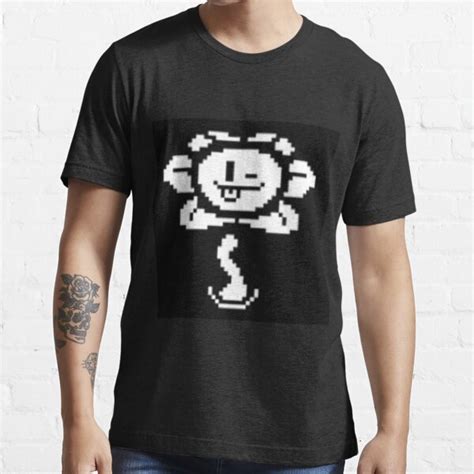 Undertale Flowey Wink T Shirt For Sale By Discordantly Redbubble Indie T Shirts