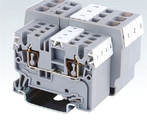 Connectwell Cx 2 5 10 Screwless Spring Clamp Terminal Block For In