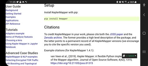 doc toc restructure proposal minor · issue 238 · scikit tda kepler