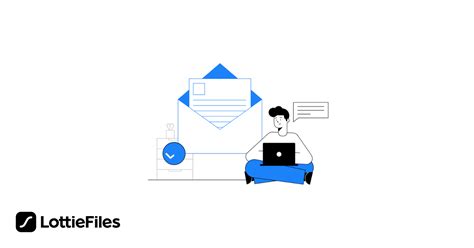 Free Email Character Animation Animation By Hassan Lottiefiles