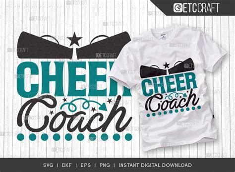 Cheer Coach Svg Cut File Cheerleading Svg Cheer Svg Cheer Life Svg