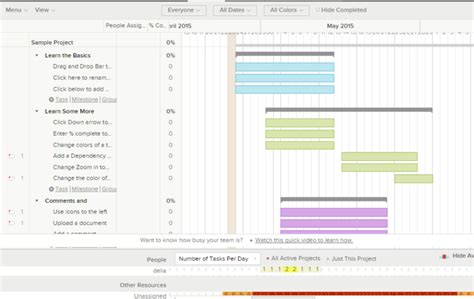 雲端專案管理軟體 Teamgantt 簡單版的專案管理軟體 Project Club 線上課程學習平台