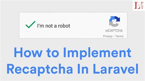 How To Implement Google Captcha In Laravel YouTube