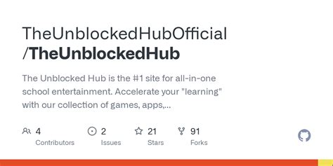 GitHub TheUnblockedHubOfficial TheUnblockedHub The Unblocked Hub Is The Site For All In