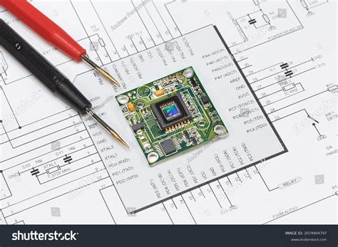 Module Image Sensor Lies On Circuit Stock Photo Shutterstock