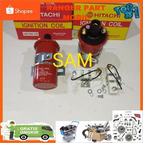 Jual Top 1 Koil Ignition Coil Botol Panjang Kijang L300 St100 Zebra 12v