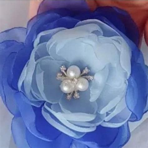 کمدا قیمت و خرید گل پارچه ایی رنگ ابی