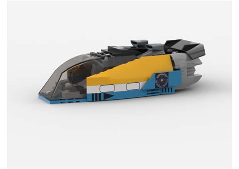 Lego Moc Corellian Parts Carrier T Series By Eventus Engineering System Rebrickable