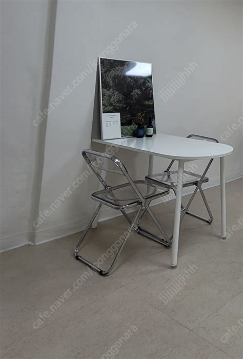 매장용 식당용 테이블 및 의자 2개 세트 리빙생활 중고나라