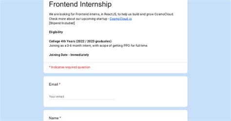 Reactjs Internship Paid Stipend I Got Too Many Message Requests