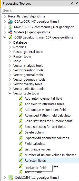 How To Change The Type Of A Column Of An Attribute Table In QGIS Geographic Information