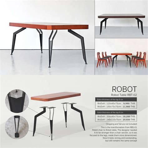 Robot Conference Table Rbt 02 Modern Design Standard Size