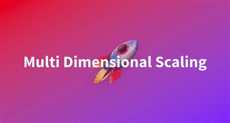 caliex multi dimensional scaling at main