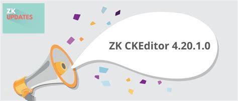 Zk Framework On Linkedin 【zk Ckeditor 4 20 1 0 Released 🚩】 Zk Ckeditor Upgrades The Underlying…