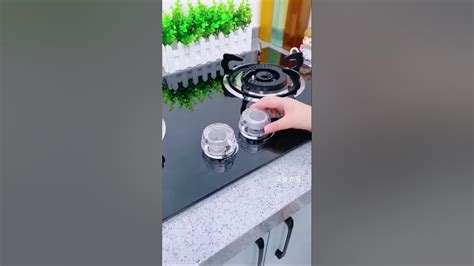 가스렌지 안전을 위한 불 조절 레버 보호 커버 Youtube