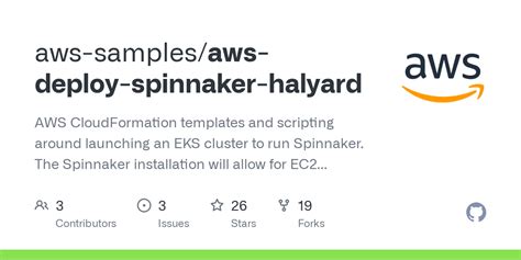 Github Aws Samples Aws Deploy Spinnaker Halyard Aws Cloudformation Templates And Scripting