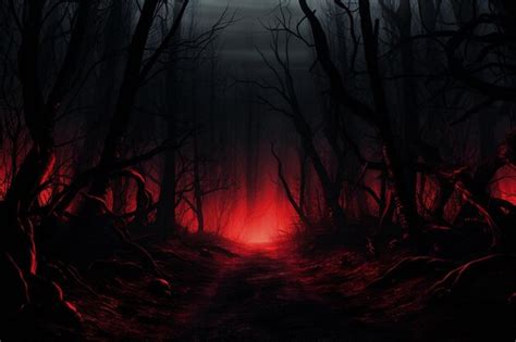 Scary Background And Copy Space Premium Ai Generated Image
