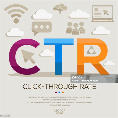 Ctr Clickthrough Rate Stock Illustration Download Image Now Acronym