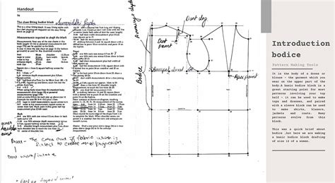 Pattern Making And Garment Construction On Behance