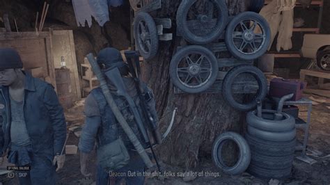 weird graphical glitch r daysgone