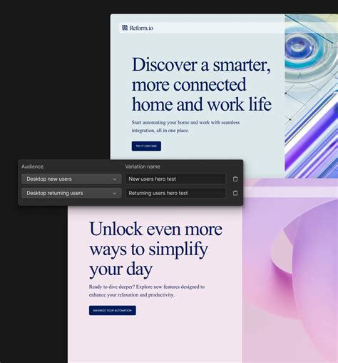 Webflow Optimize Website Optimization Personalization