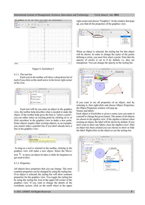 application of geogebra in mathmatics teaching pdf