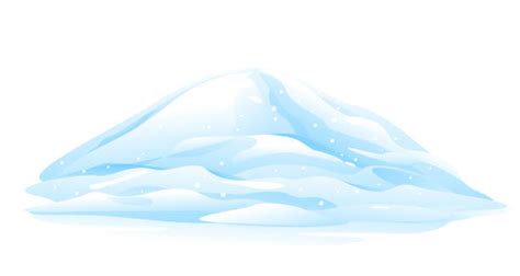 Snow Pile Illustration