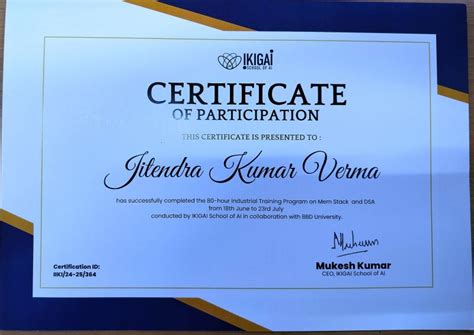 Jitendra Kumar Verma On Linkedin Mernstack Fullstackdevelopment Datastructures Techtraining