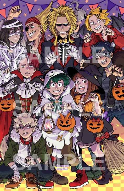 My Hero Academia Halloween Wallpaper Hd Wallpaper Anime