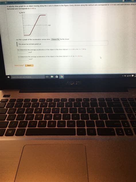 solved a velocity time graph for an object moving along the