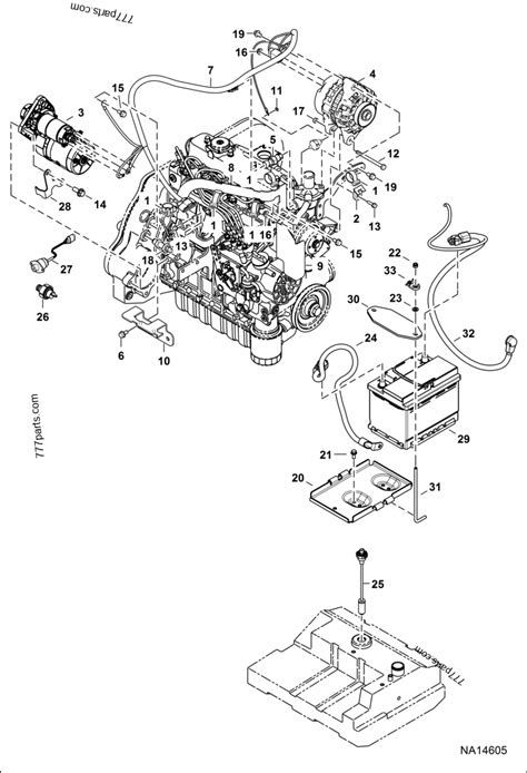 Electrical Circuitry Engine Sensors Battery Alternator And Starter Loaders Bobcat S100
