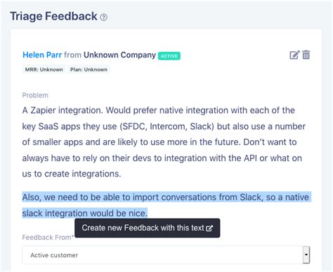 Triaging Feedback In Savio