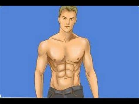 How To Draw Muscle Man YouTube